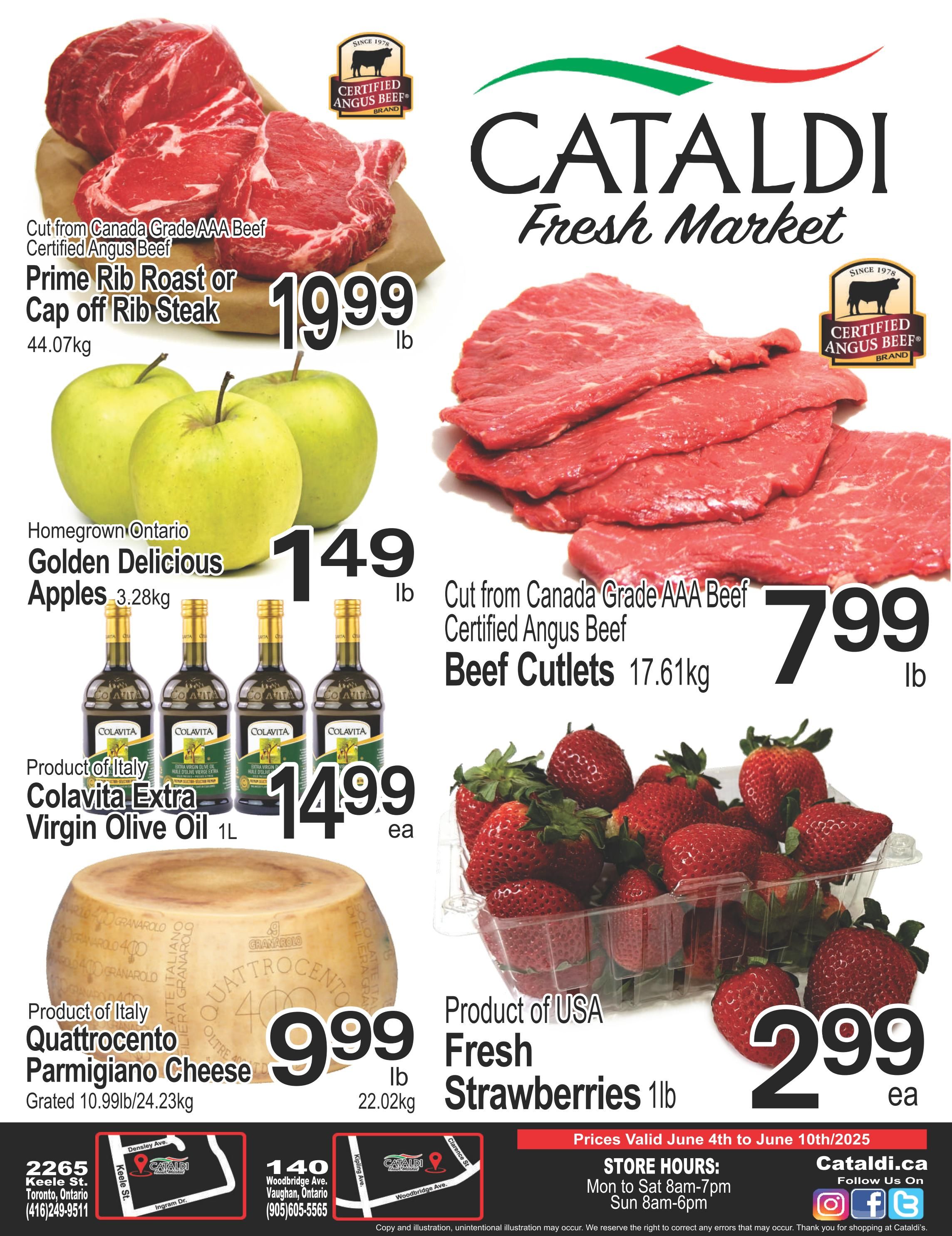 Goflyer - Cataldi Fresh Market