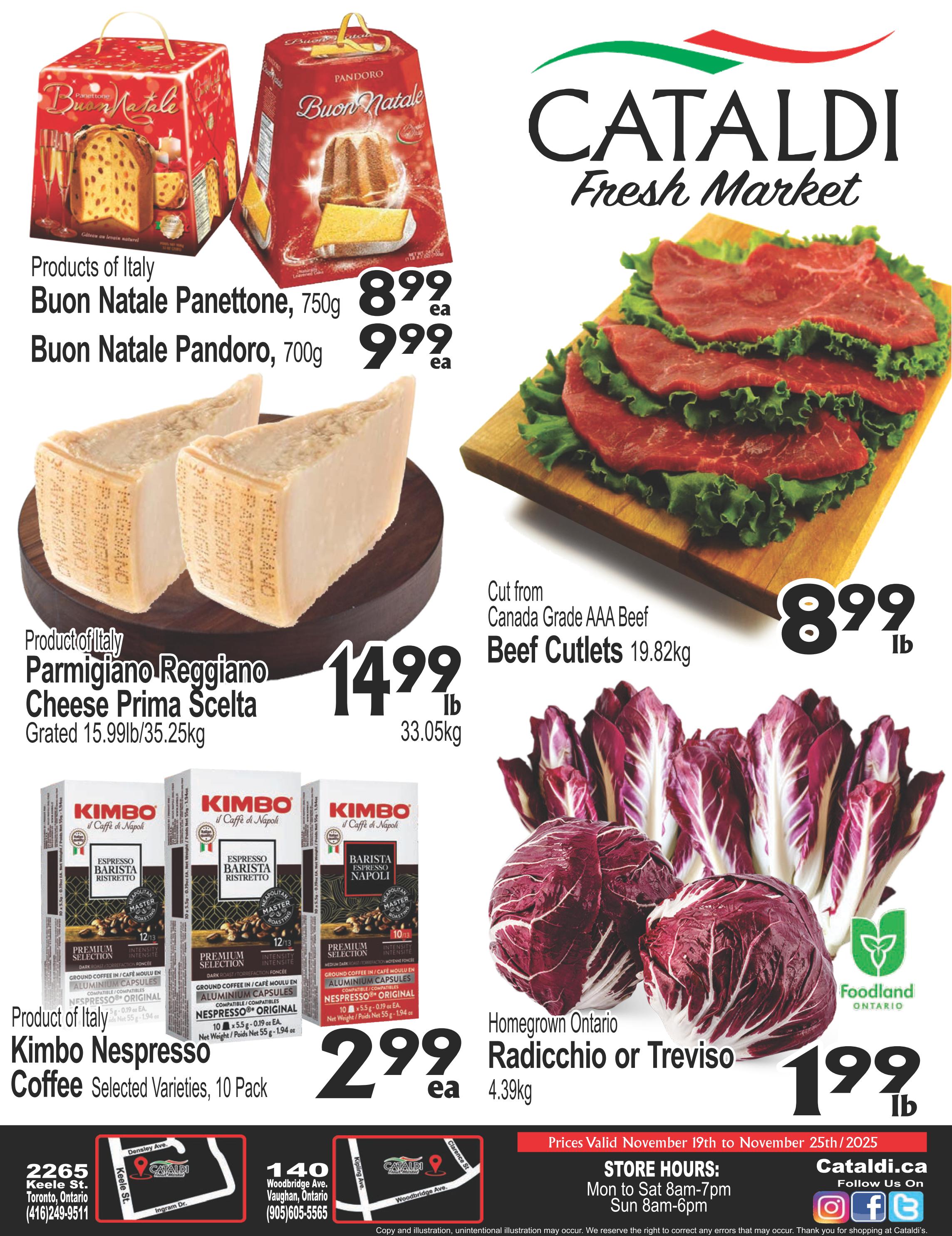 Goflyer - Cataldi Fresh Market