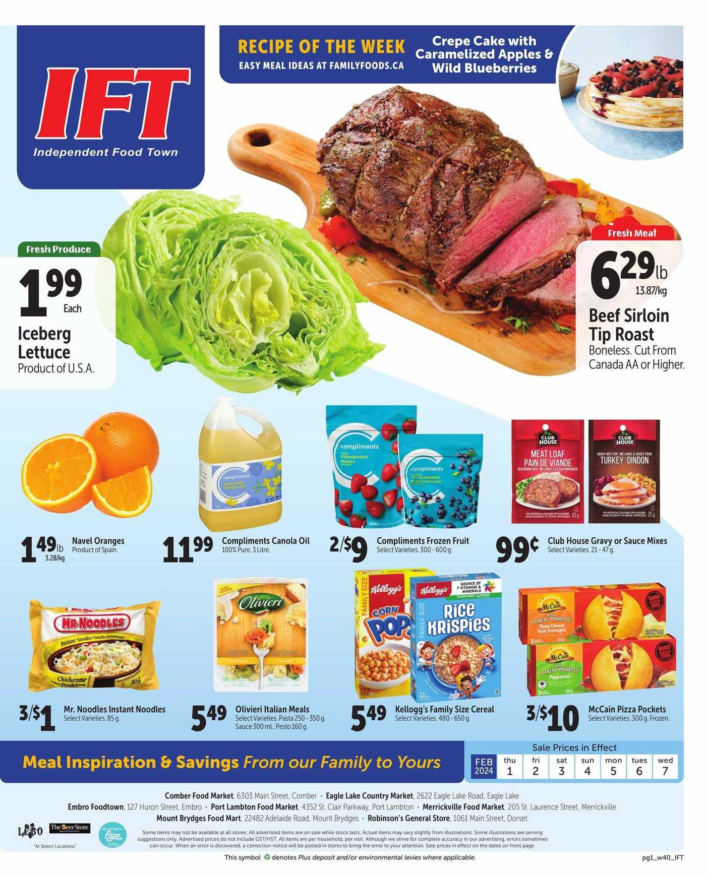 Goflyer - IFT Independent Food Town