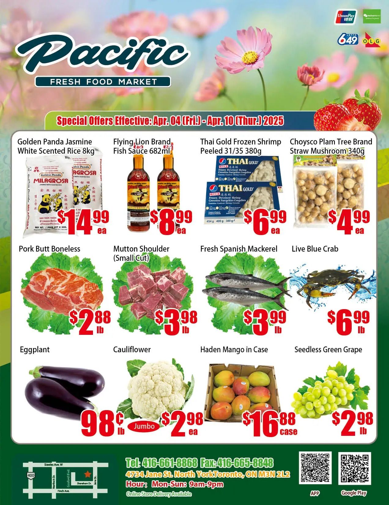 Goflyer - Pacific Fresh Food Mart