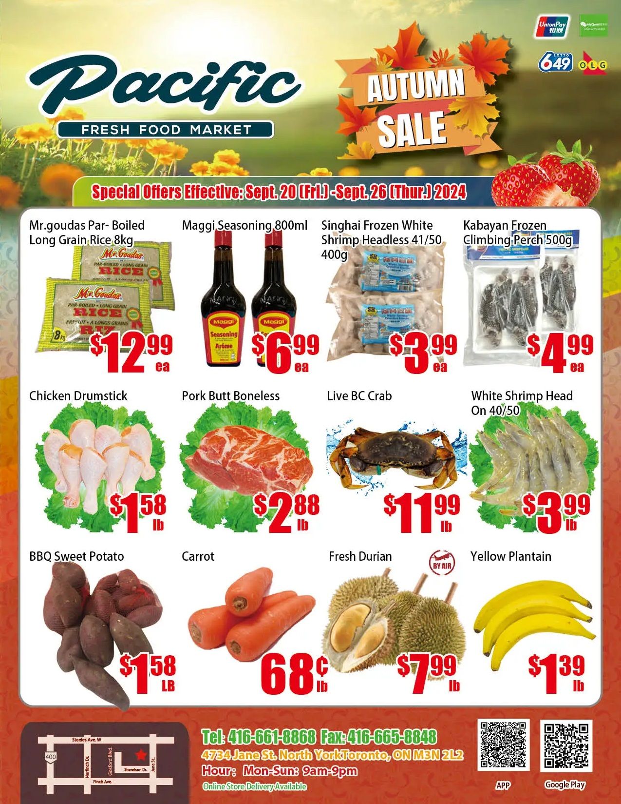 Goflyer - Pacific Fresh Food Mart